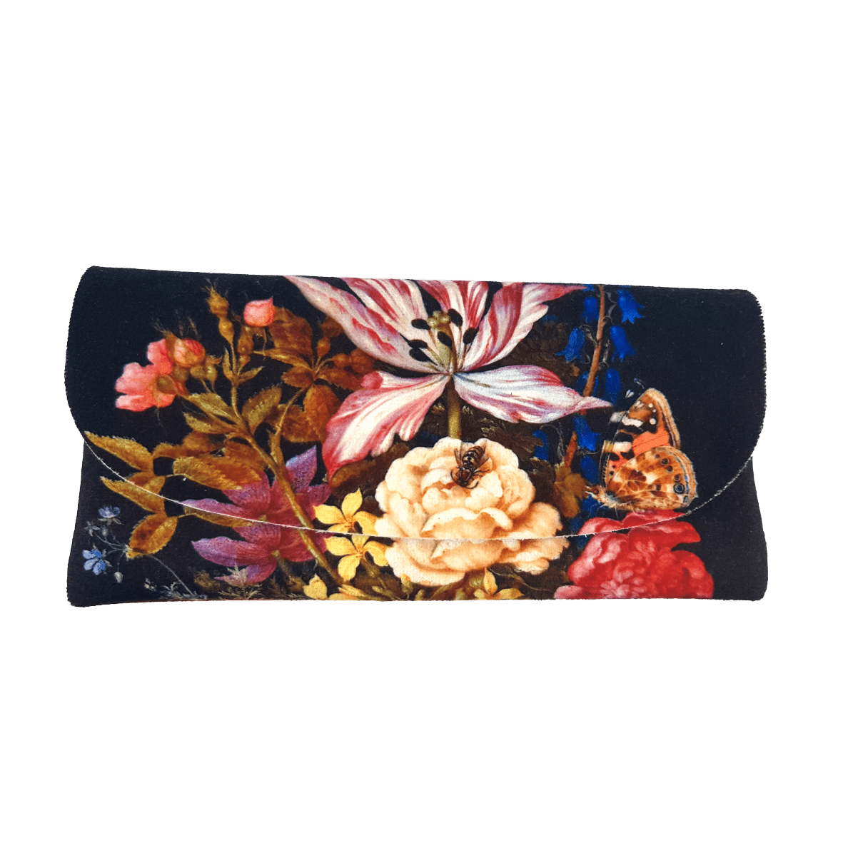 Velour Glasses Case Still Life Flowers Stitchery Blue Stitchery Blue velour-glasses-case-still-life-flowers-stitchery-blue-stitchery-blue